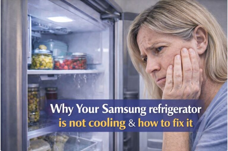 How to Fix a Samsung Fridge Not Cooling Properly