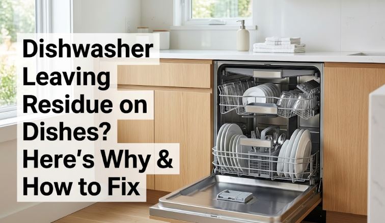 Dishwasher Leaving Residue on Dishes? Here's Why & How to Fix