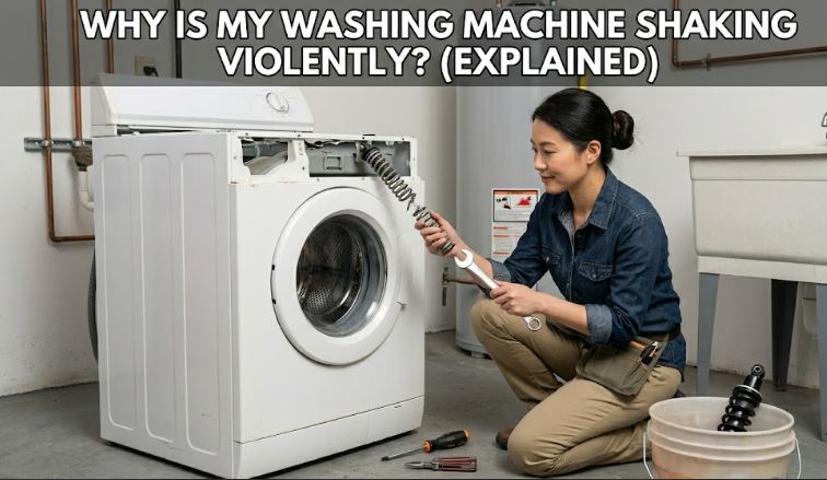 Why Is My Washing Machine Shaking Violently? (Explained)