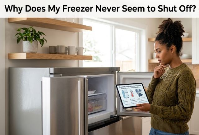 Why is My Freezer Running Constantly Without Cycling Off?